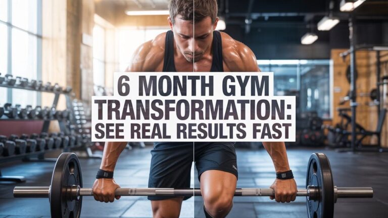 6 Month Gym Transformation: See Real Results Fast - XcelerateGyms