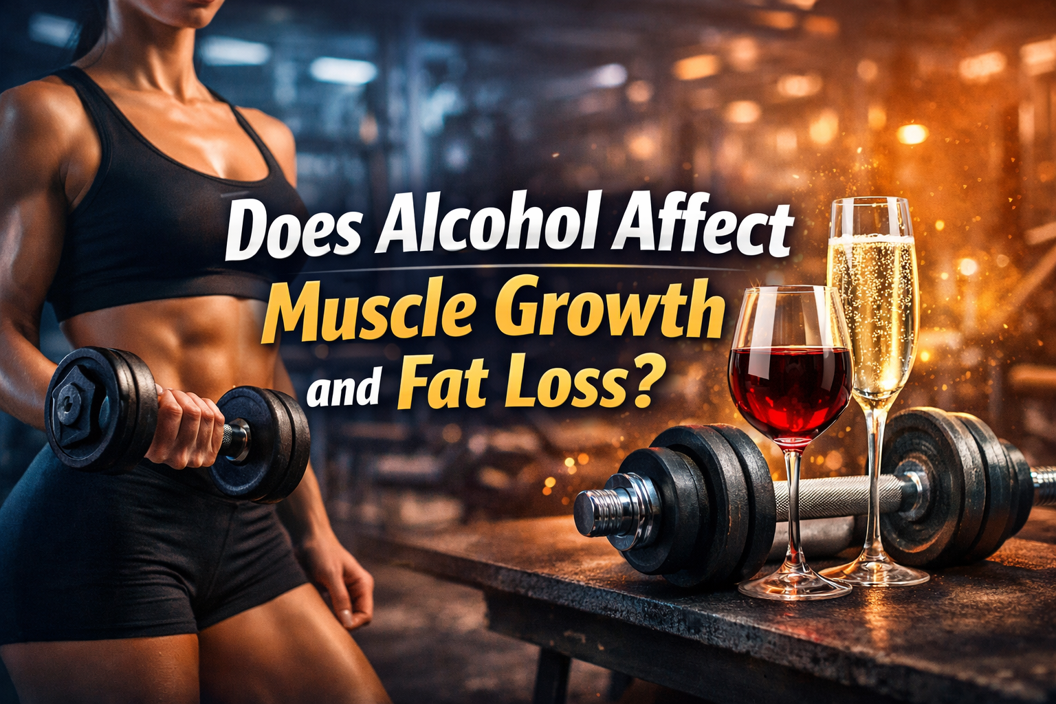 Does Alcohol Affect Muscle Growth and Fat Loss? - XcelerateGyms